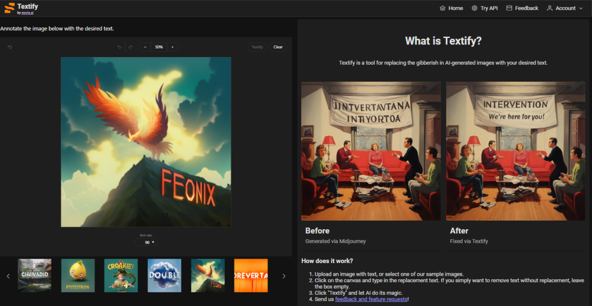 Replace Text In Ai Generated Images With Anything Textify